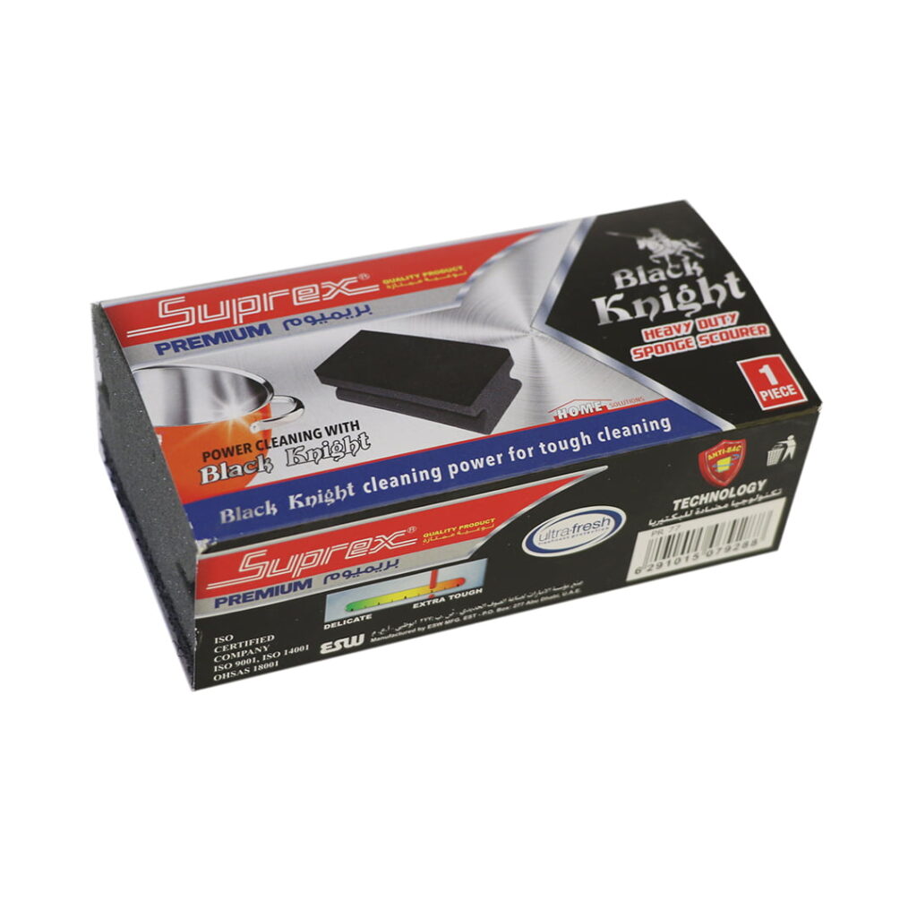 Premium Black Knight Heavy Duty Sponge Scourer 1 Pc #PR77 - Fortune ...